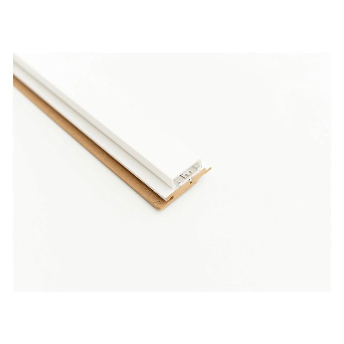 Maestro Latt LED onderprofiel White Paintable met LED profiel PVC White ...