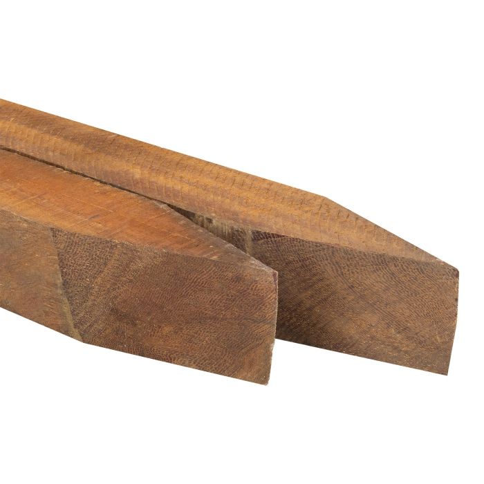 Poteau carré bois exotique 40x40x1200mm - Belsack